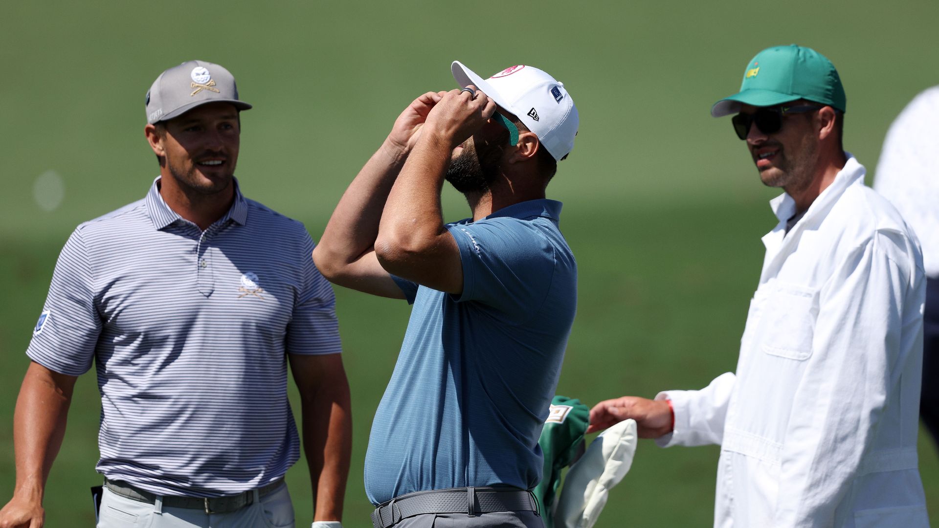 Players And Patrons Wear Special Masters Glasses In Augusta National ...