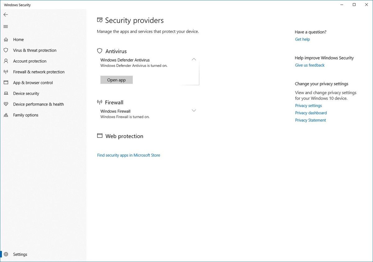 What's new with Windows Security on the Windows 10 October 2018 Update ...