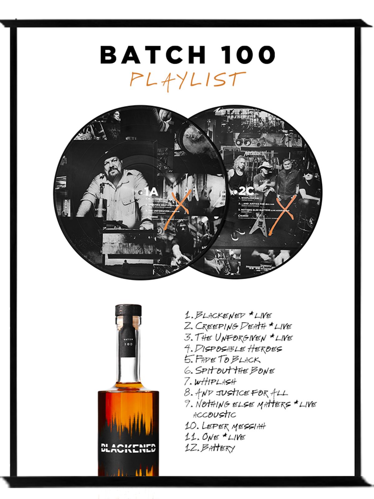Metallica’s new batch of Blackened whiskey comes with limited edition ...