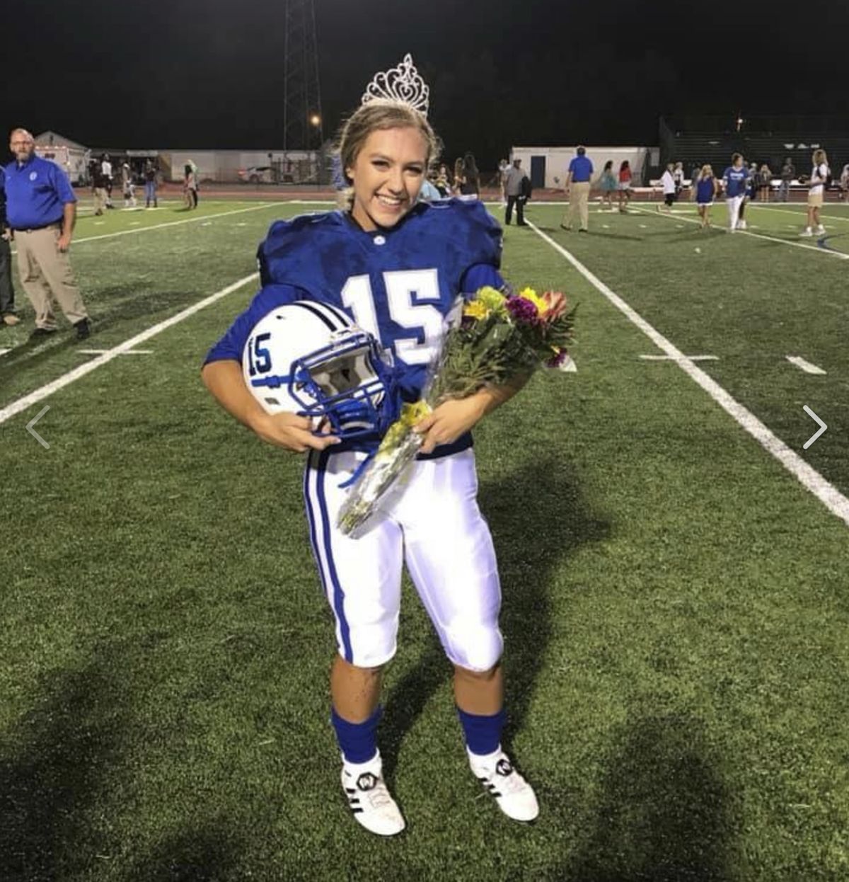 High school senior is crowned homecoming queen, then makes winning kick ...