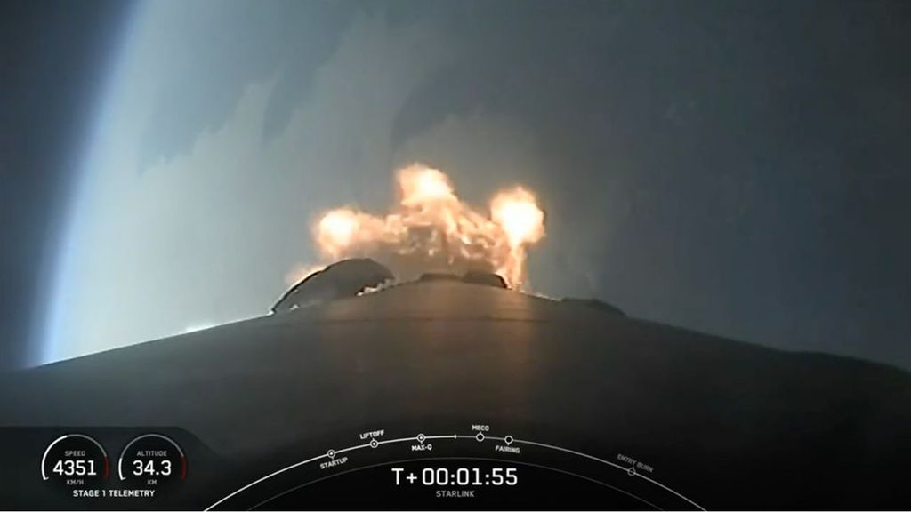 20 satellites fall from sky after catastrophic SpaceX rocket failure ...