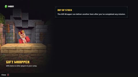 Minecraft Dungeons guide: How to use the new Gift Wrapper vendor ...