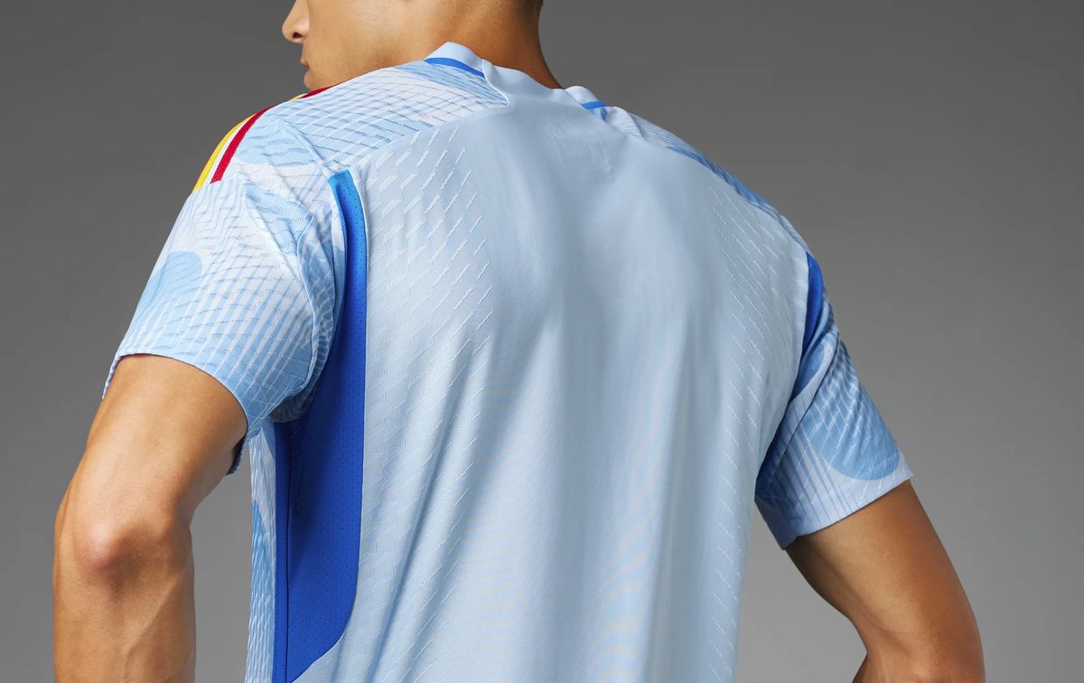 The Spain 2022 World Cup Away Kit a multi-blue masterpiece | FourFourTwo