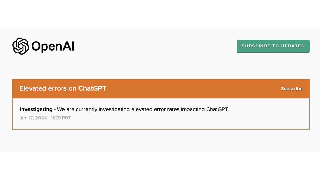 ChatGPT was down again – here’s what you need to know about the outage ...