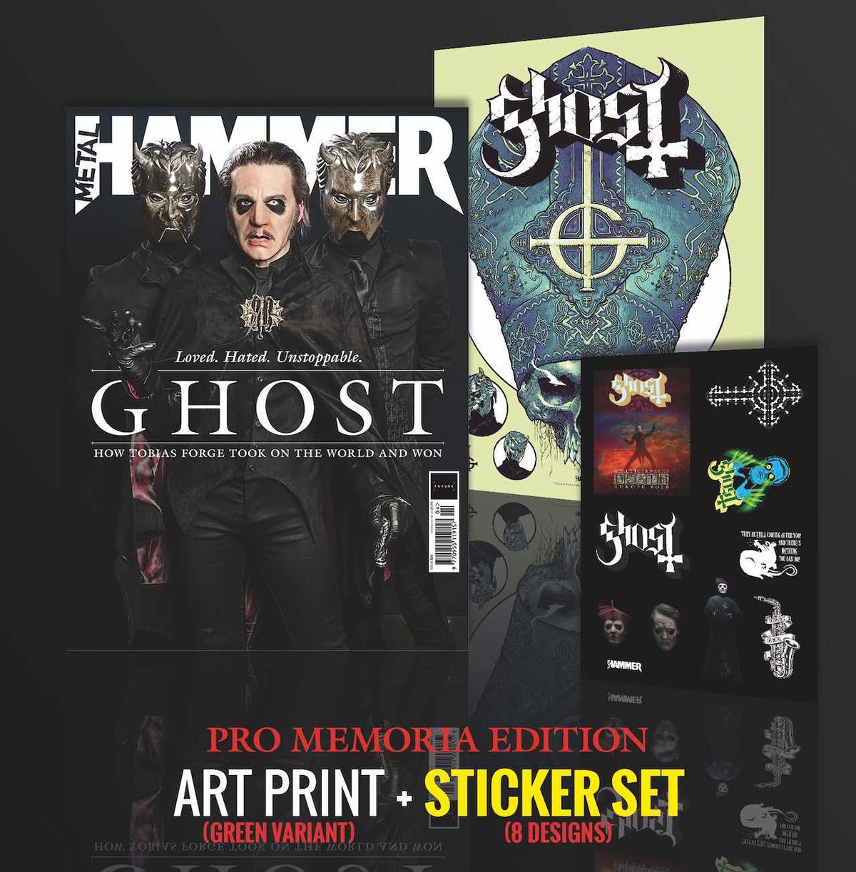 Ghost return with two exclusive Metal Hammer covers | Louder