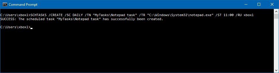 How to create scheduled tasks with Command Prompt on Windows 10 | Windows Central