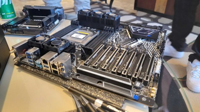 ASRock's WRX90 WS Evo Threadripper Pro motherboard is a beast — 24 ...