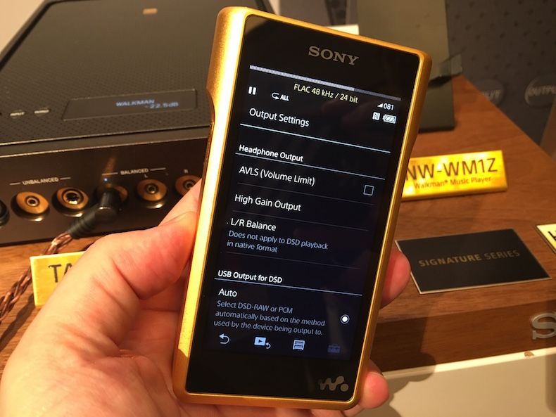 Sony NW-WM1Z hands-on review | What Hi-Fi?