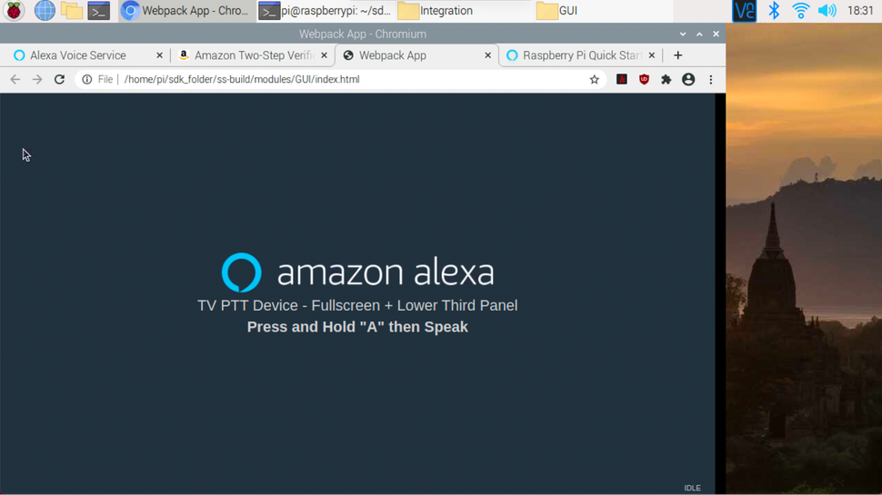 How to Build an Alexa Smart Screen with Raspberry Pi | Tom's Hardware