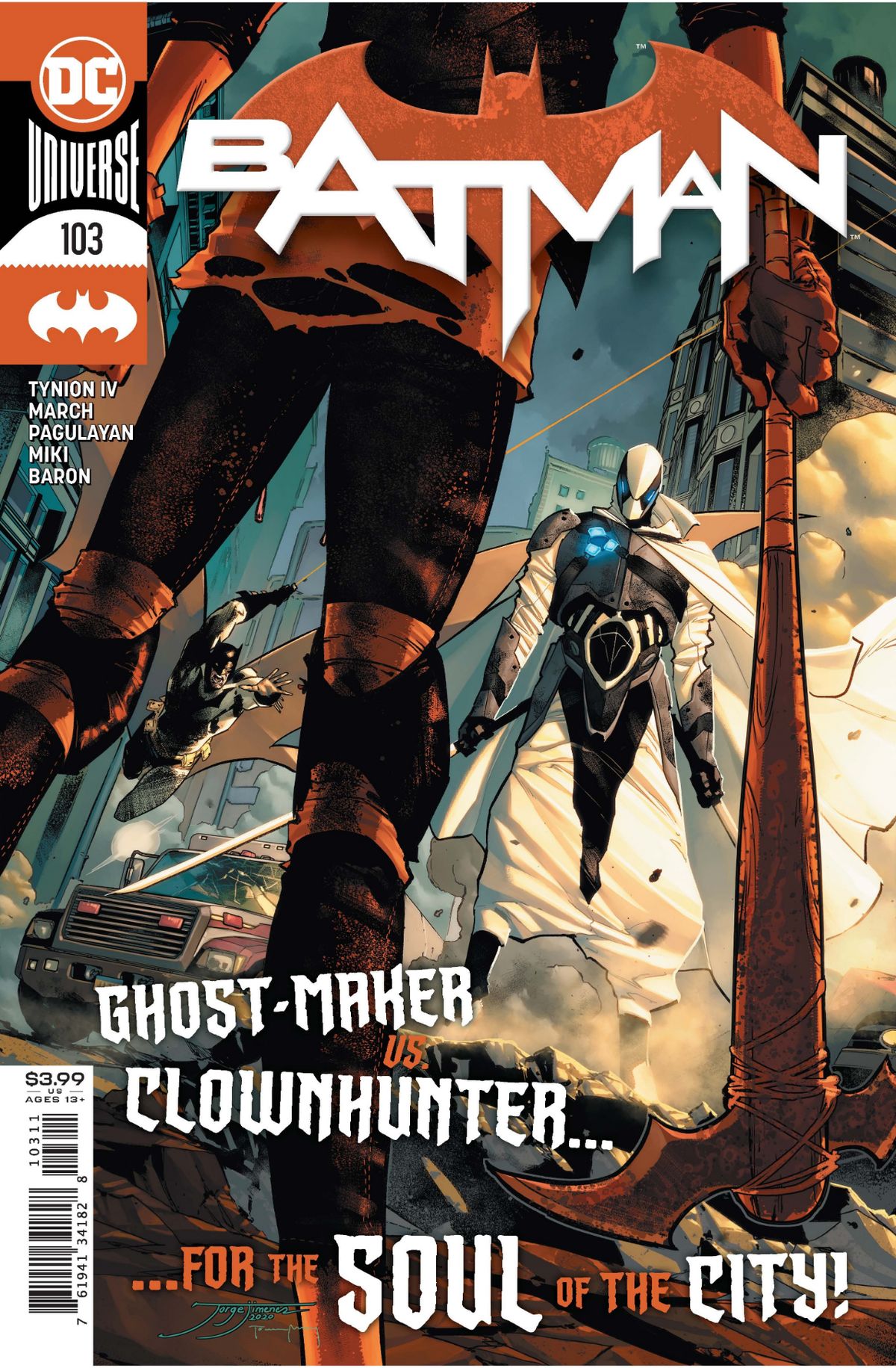 Batman v Ghost-Maker and Harley Quinn v Clownhunter in Batman #103 ...