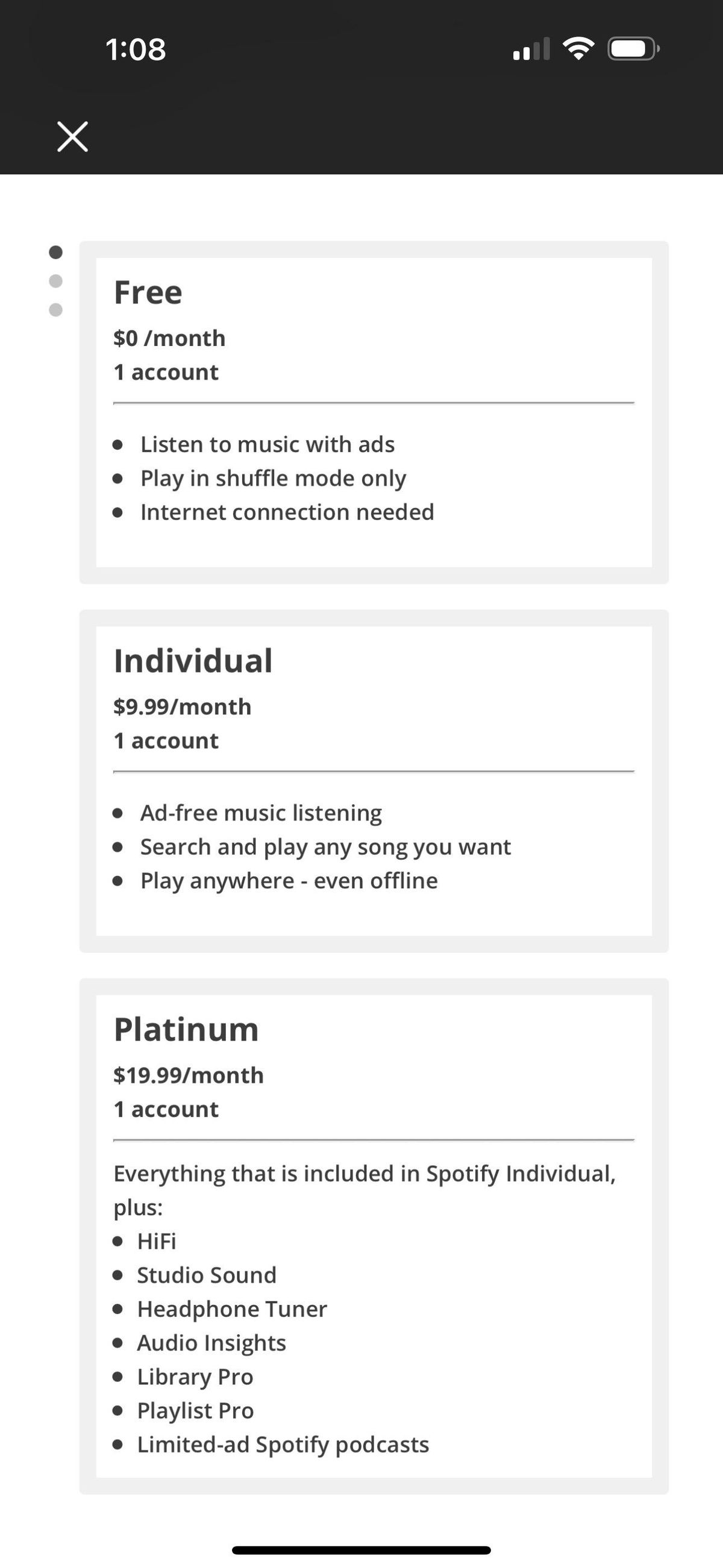Spotify HiFi streaming could be part of new $20 'Platinum' tier with ...