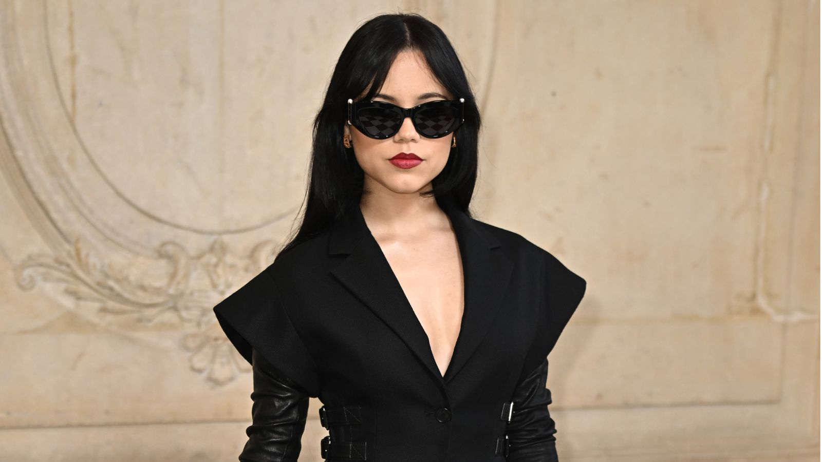 Jenna Ortega’s Grungy Glam Channels Wednesday Addams | Marie Claire