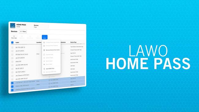 Lawo Unveils HOME 4.0 Software Platform | TV Tech