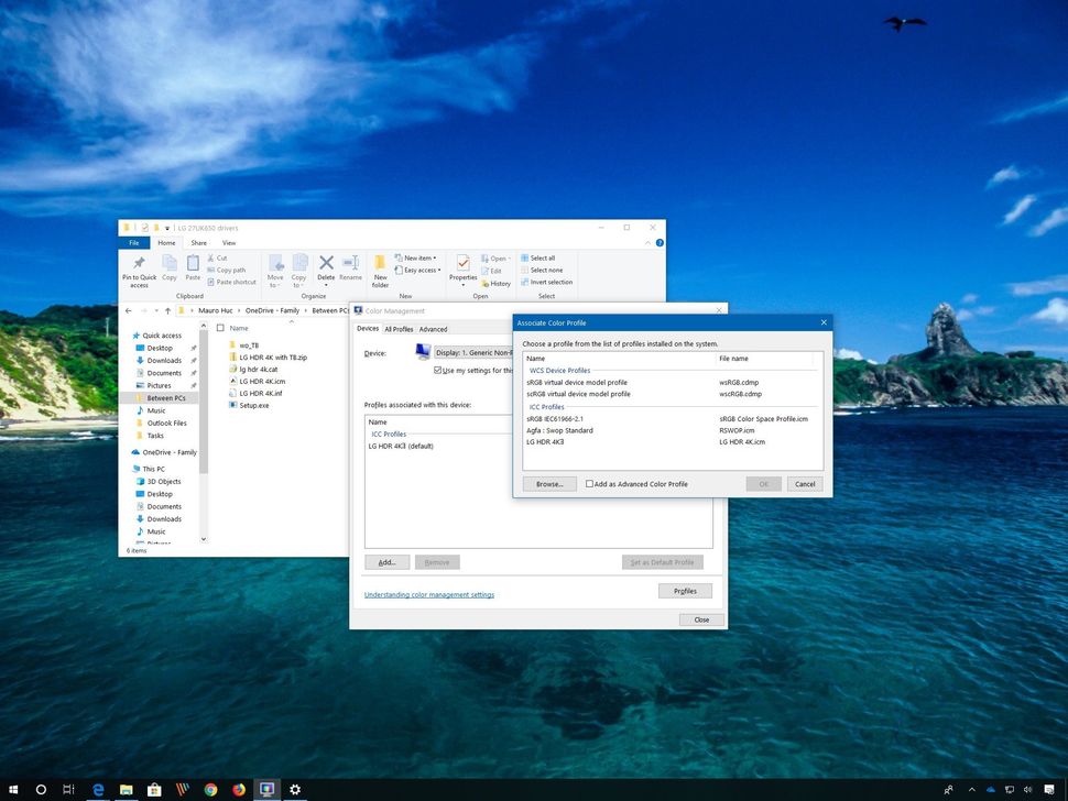 How to find the right color profile for your monitor using Windows 10 ...