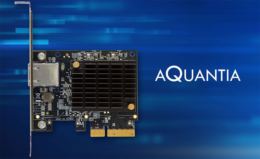 Aquantia launches a gaming version of its 10Gbps LAN card | PC Gamer