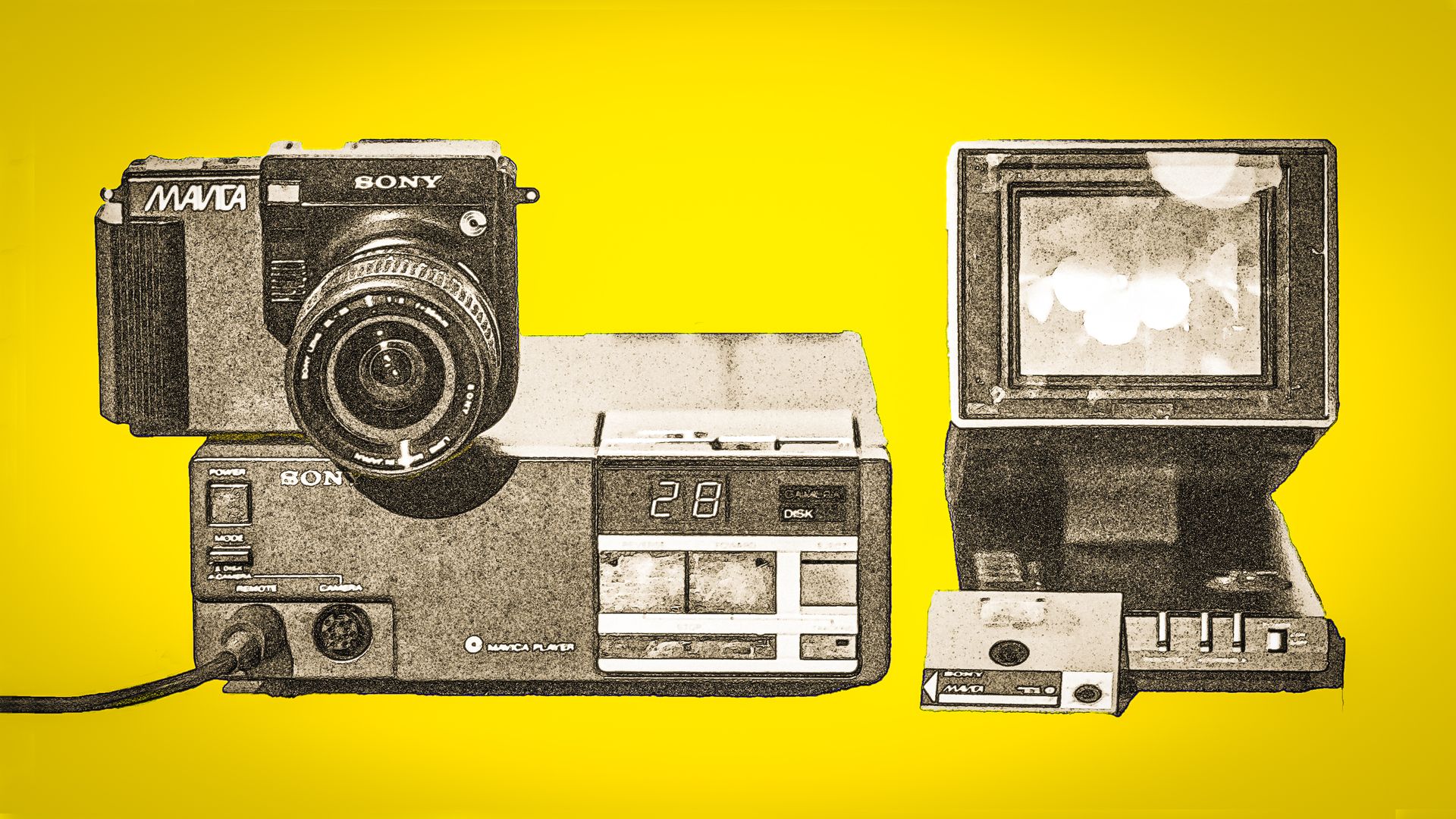 This "utterly awful" analog camera recorded photos to floppy discs but ...
