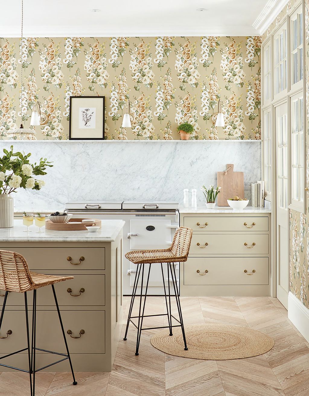 11 kitchen wallpaper ideas to add character to your scheme | Homes and ...