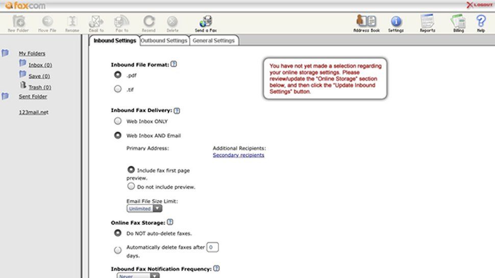 Fax.com review | TechRadar