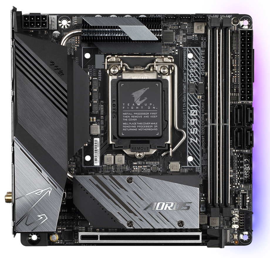 Gigabyte Z590I Aorus Ultra - Rocket Lake Rumble: Three Mini-ITX Z590 ...