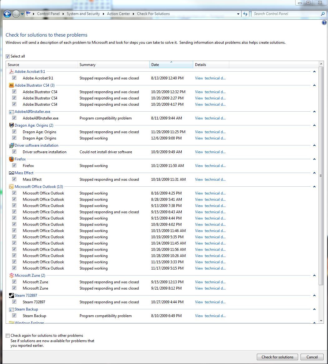 Checking For Solutions - Troubleshooting Windows 7 With Microsoft's ...