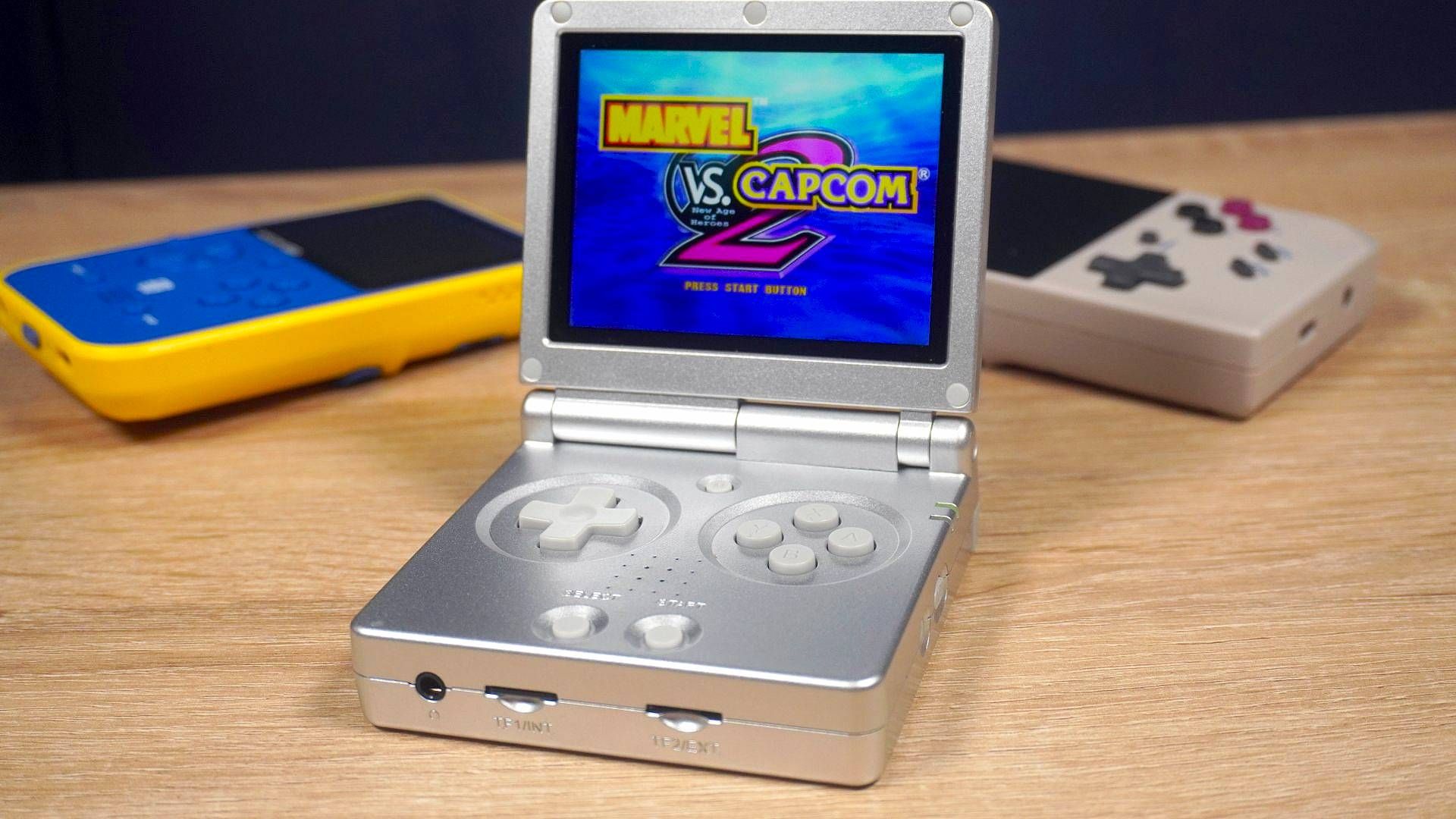 The clamshell handheld I tell the GBA SP not to worry about is under ...
