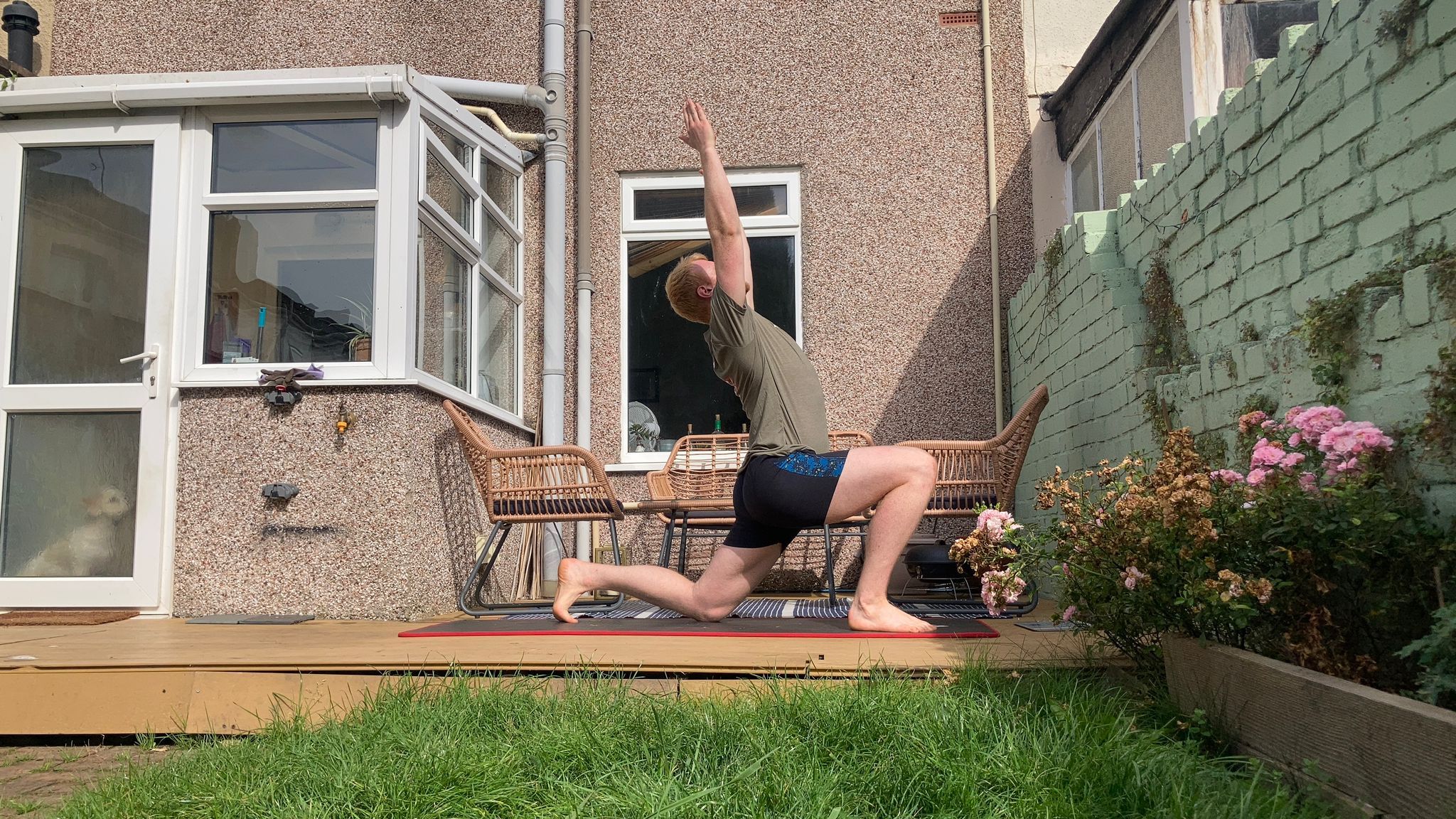 I tried a seven-move stretching routine and it left me feeling limber ...