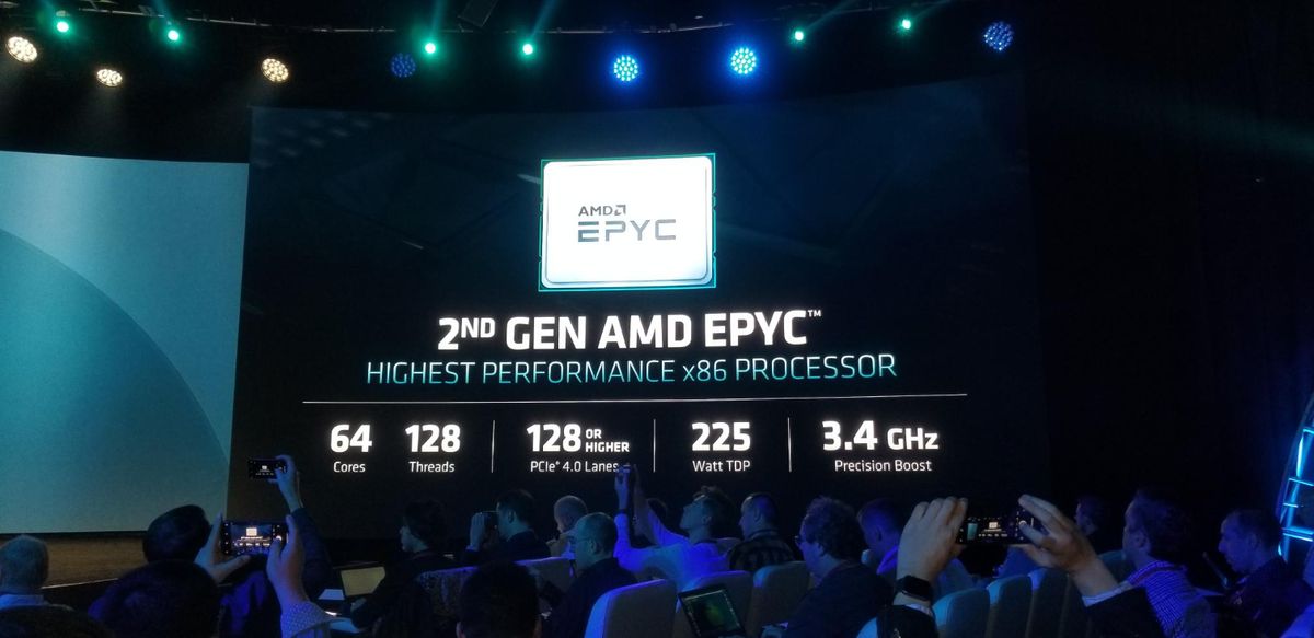 AMD 7nm EPYC Rome Launch Event Live Coverage | Tom's Hardware