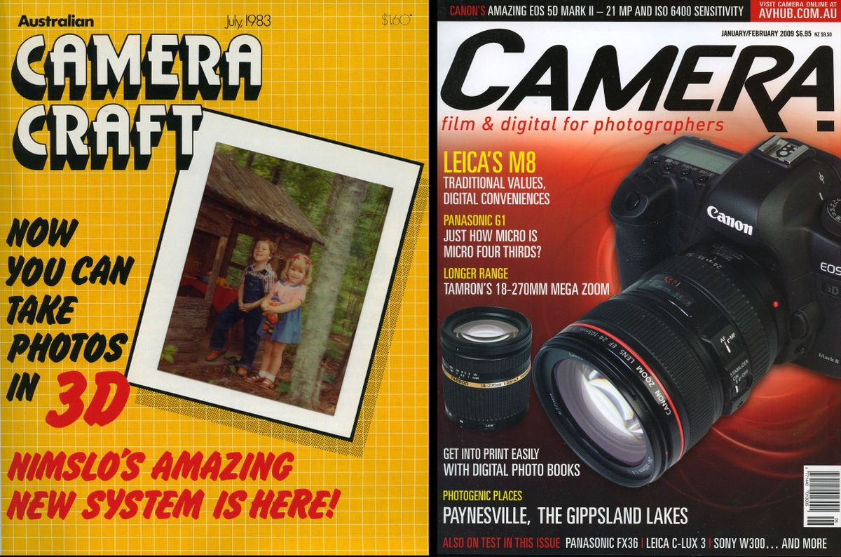 I have now spent 40 years working on Australian Camera magazine ...
