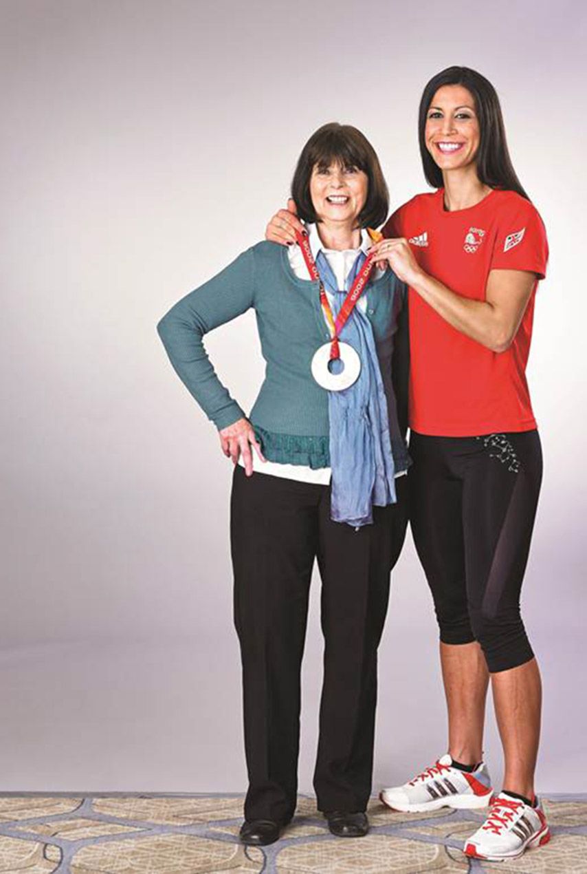 Olympian Shelley Rudman's mother Josie is a supermom | Marie Claire UK