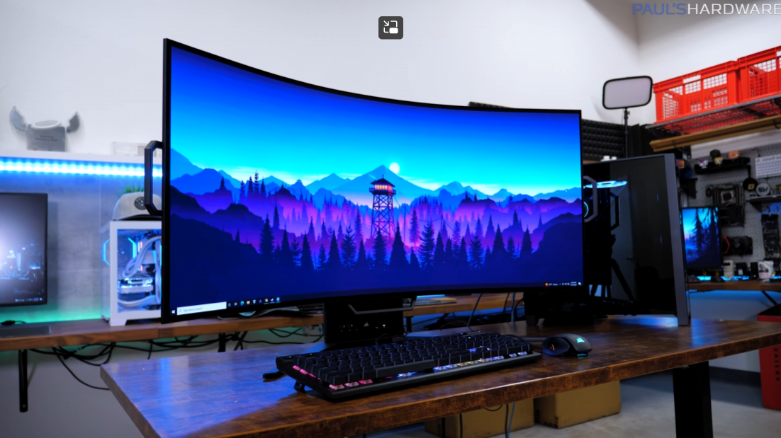 Corsair Reveals Bendable OLED Ultrawide Gaming Monitor | Tom's Hardware