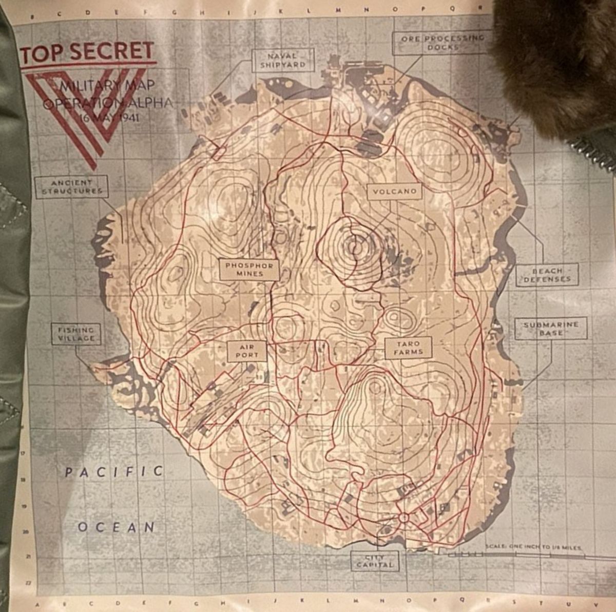 Activision exec reveals Warzone's new Pacific map, sewn into his jacket ...