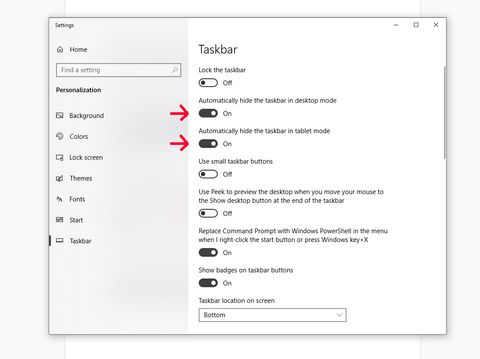 How to Hide the Taskbar in Windows 10 | Tom's Hardware