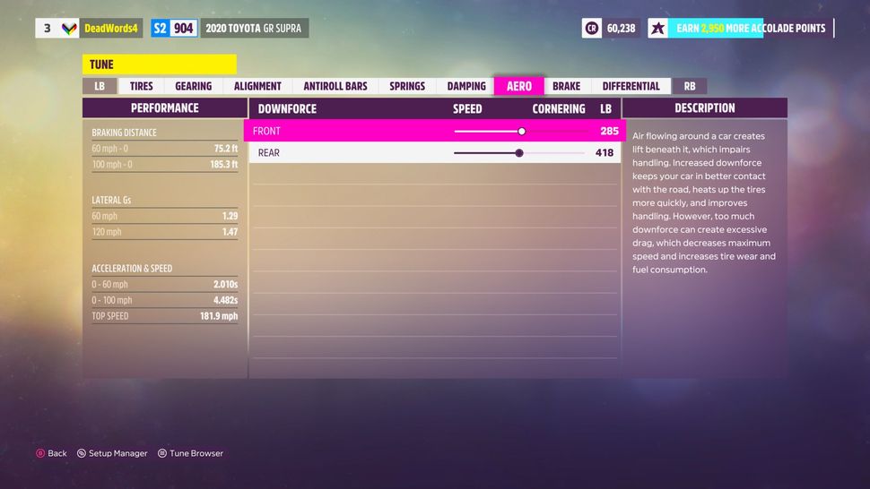 Forza Horizon 5 tuning guide: How to tune cars, what every setting ...