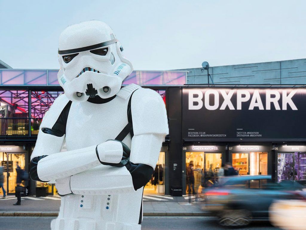 London’s Stormtrooper pop-up lands ahead of The Rise of Skywalker ...