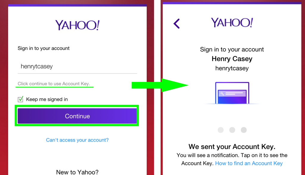 How to Use Yahoo's No-Password Account Login | Tom's Guide