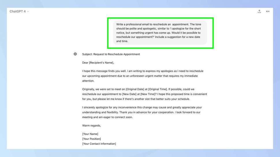 7 tips to craft the perfect prompt in ChatGPT | Tom's Guide