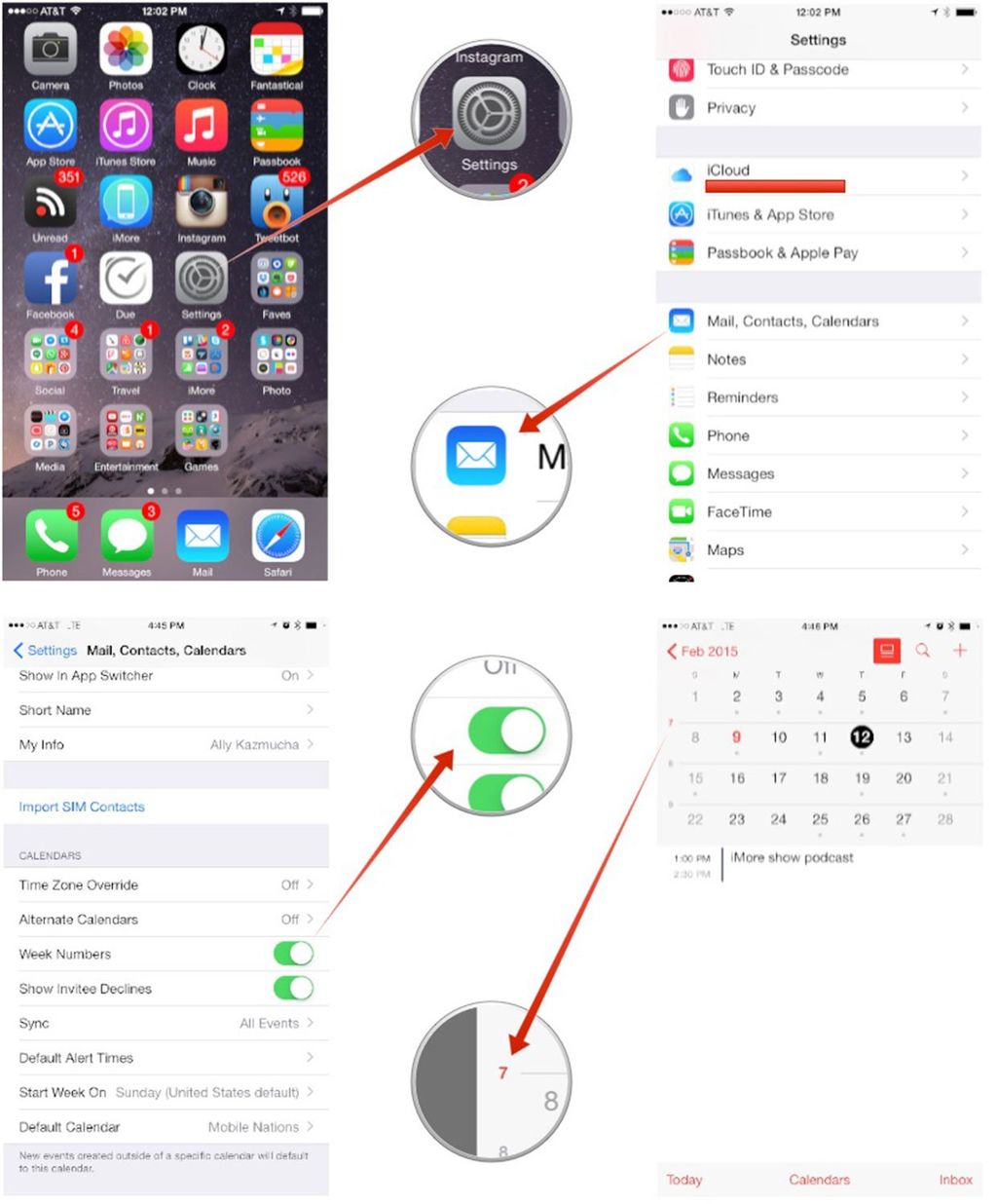 How to enable week numbers in Calendar for iPhone and iPad | iMore