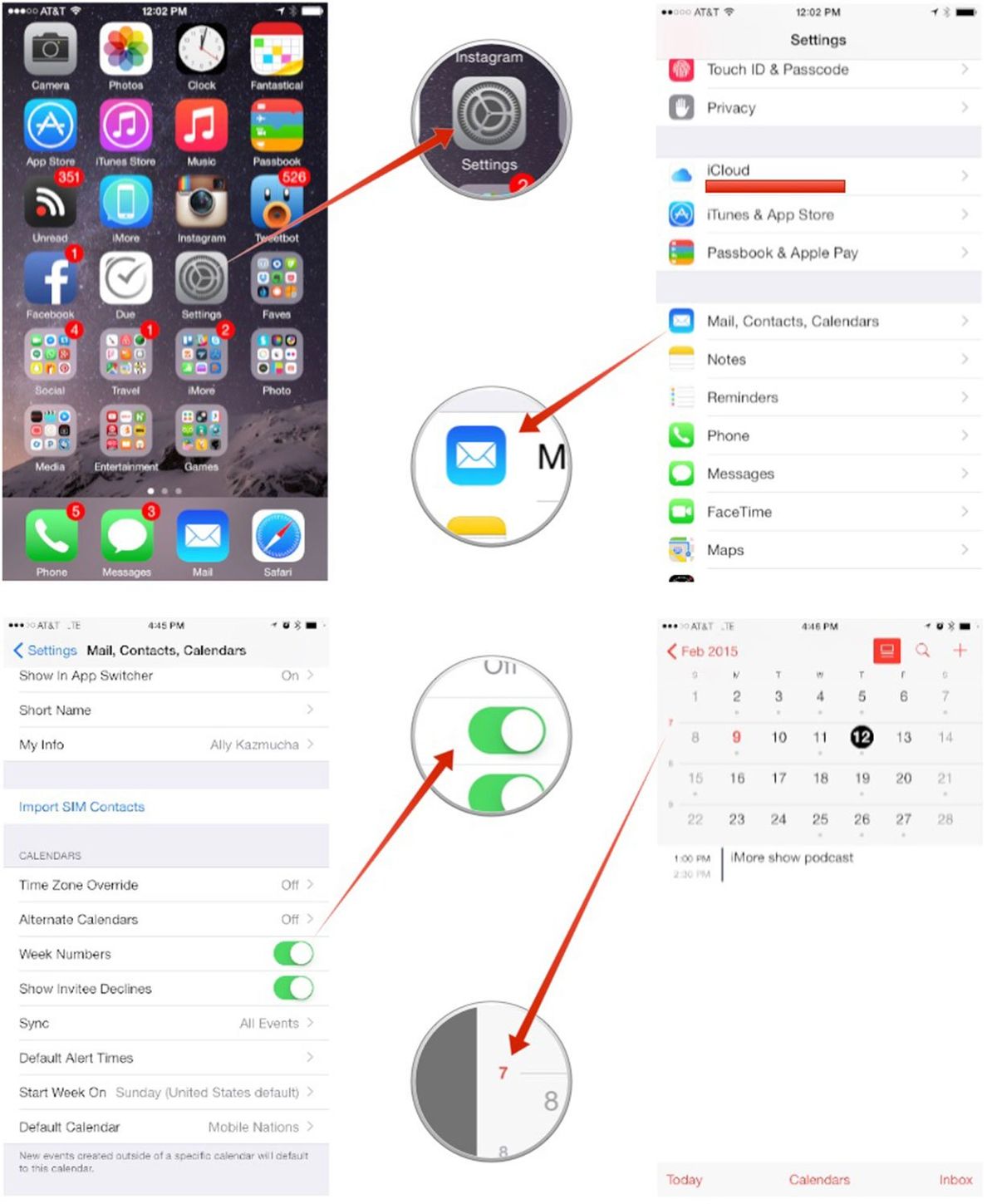 How to enable week numbers in Calendar for iPhone and iPad | iMore