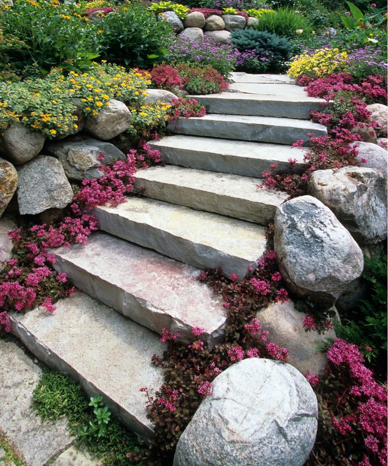 Garden steps ideas: 11 ways to level up your plot | Homes and Gardens