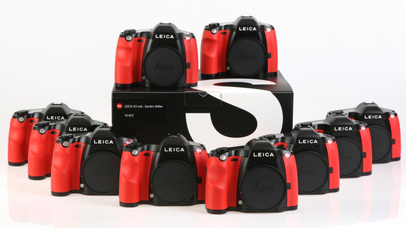 Special edition Leica S3 in red colorway limited to just 10 cameras ...
