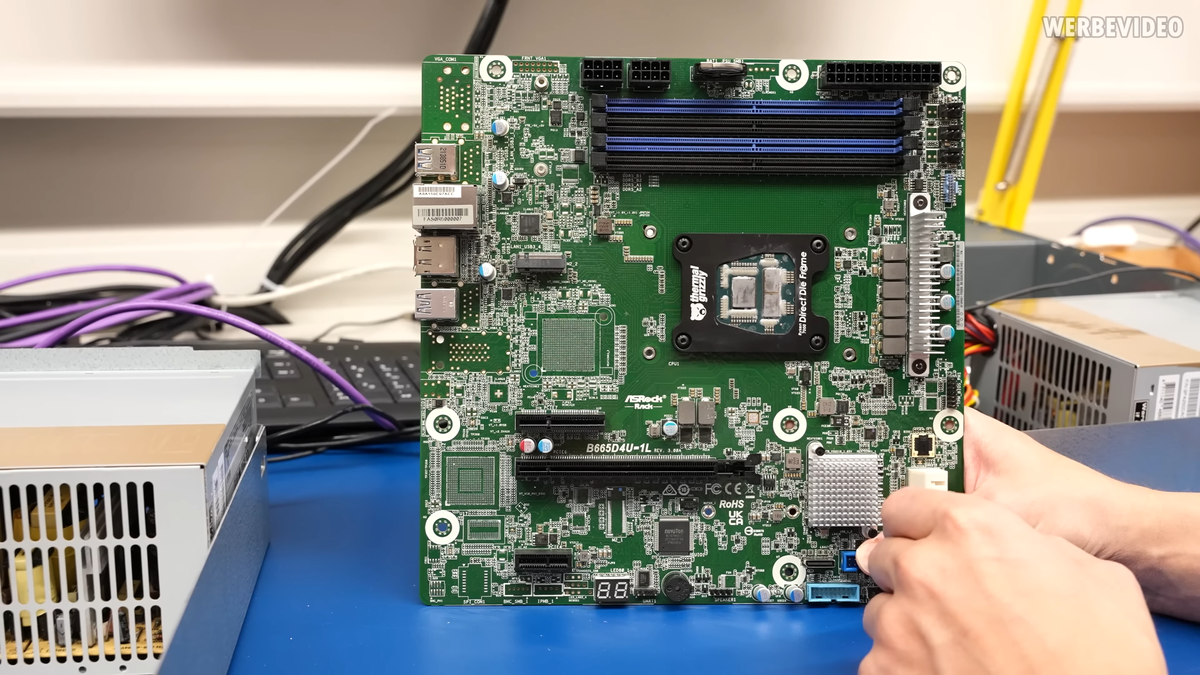 New AMD B665 Workstation Boards Have CPU Sockets Rotated 90 Degrees ...
