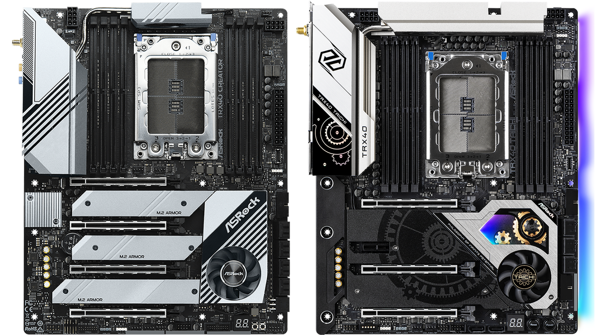 AsRock's First TRX40 Motherboards for AMD Ryzen Threadripper 3000 ...