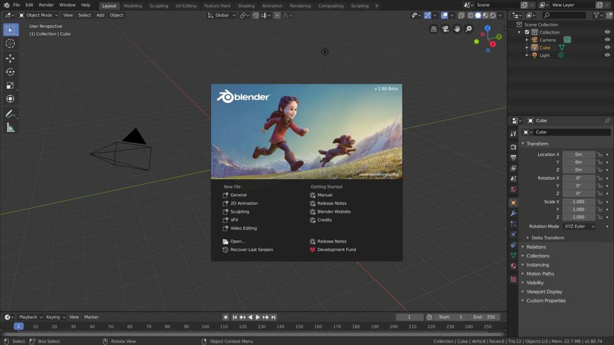 Blender 2.80 is finally available to download | Creative Bloq