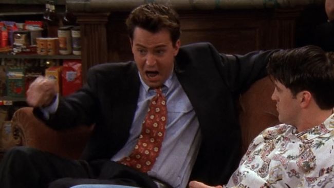 32 Hilarious Chandler Bing Quotes From Friends | Cinemablend