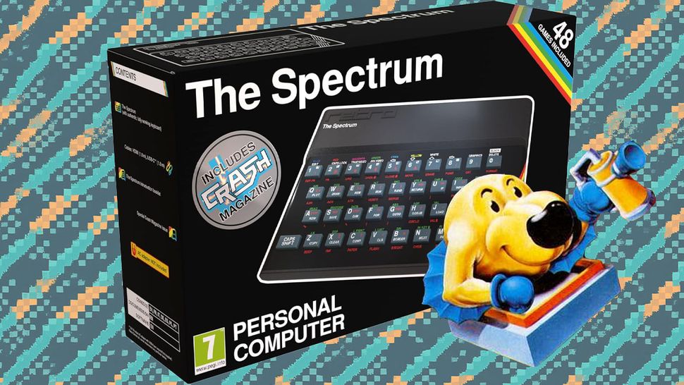 The new ZX Spectrum full-size retro computer even includes rubber keys ...