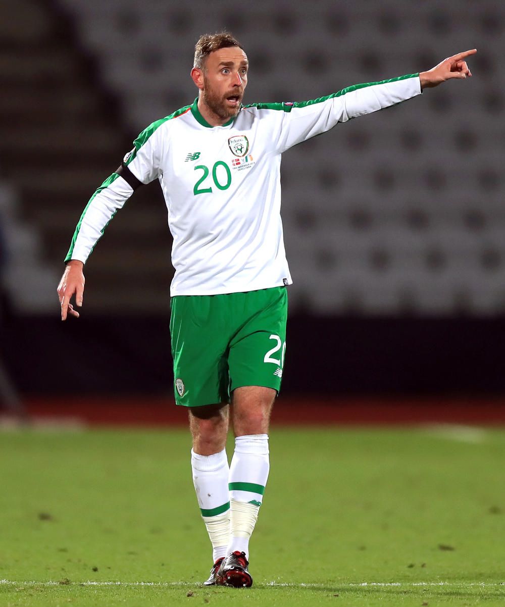 Ireland’s Keogh prepared to face Gibraltar despite nursing broken hand ...