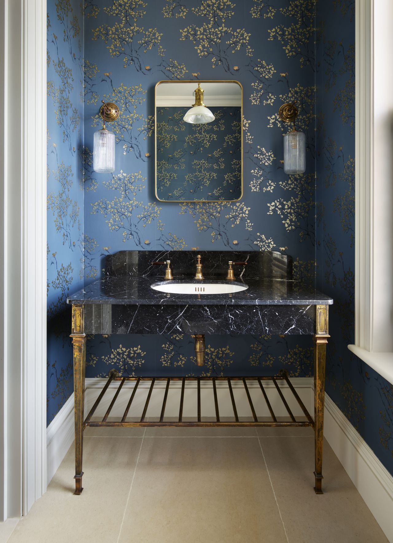 Powder room vanity ideas: 10 design rules for this small space | Homes ...