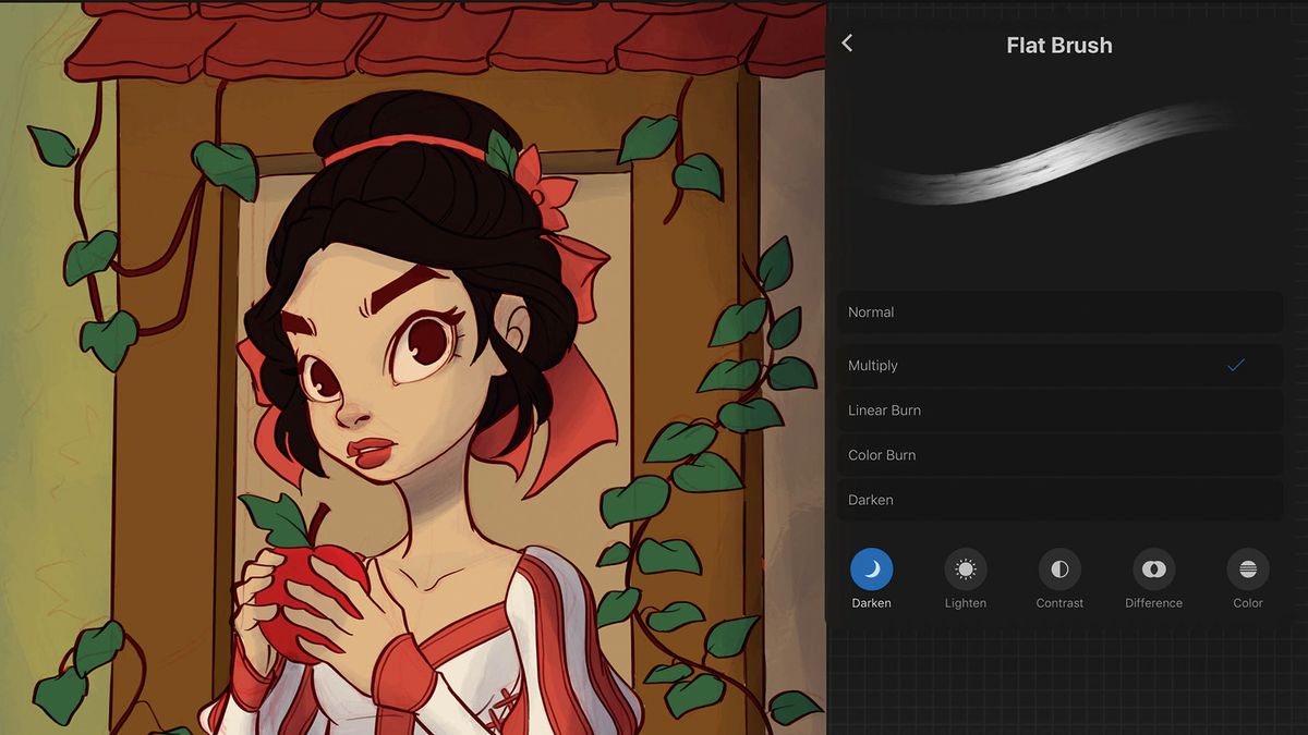 How to use Procreate to paint a classic fairy tale scene | Creative Bloq