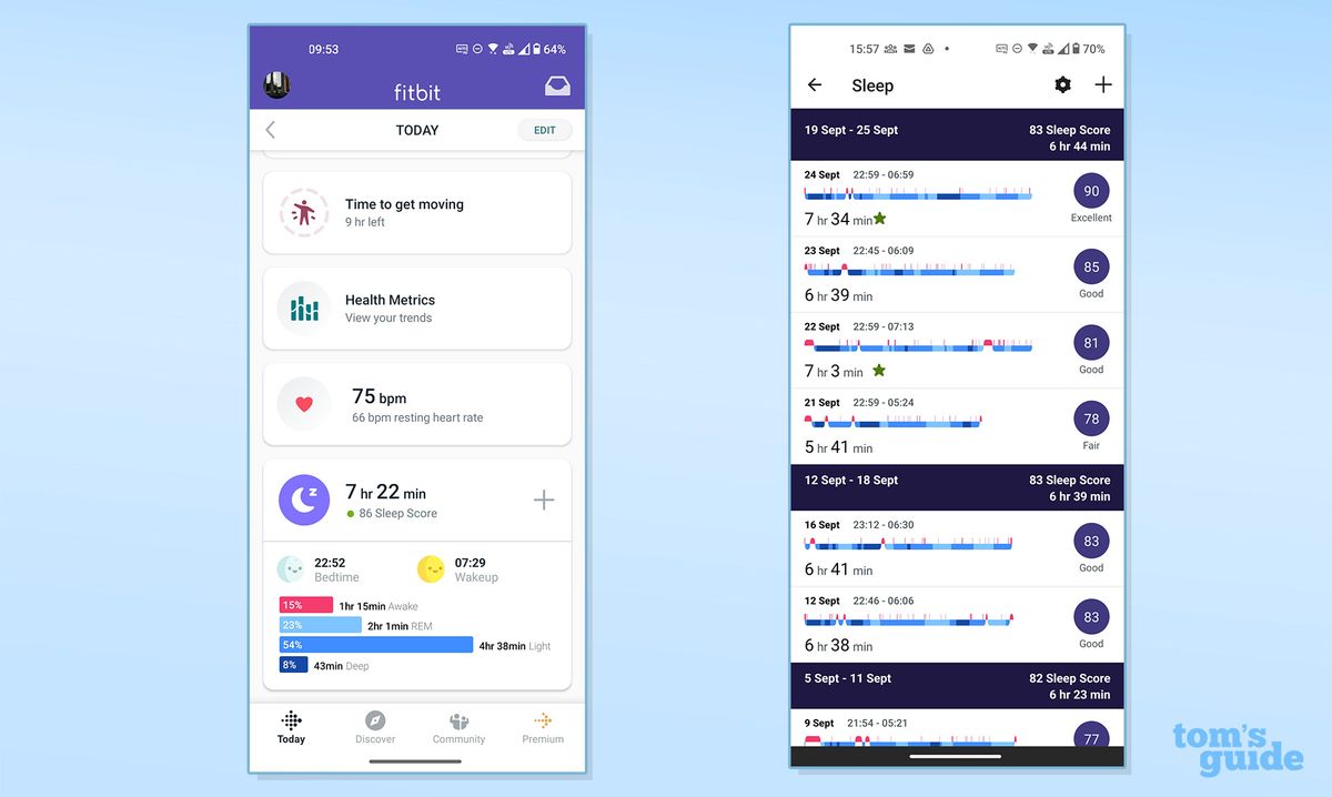 How to track sleep on your Fitbit | Tom's Guide