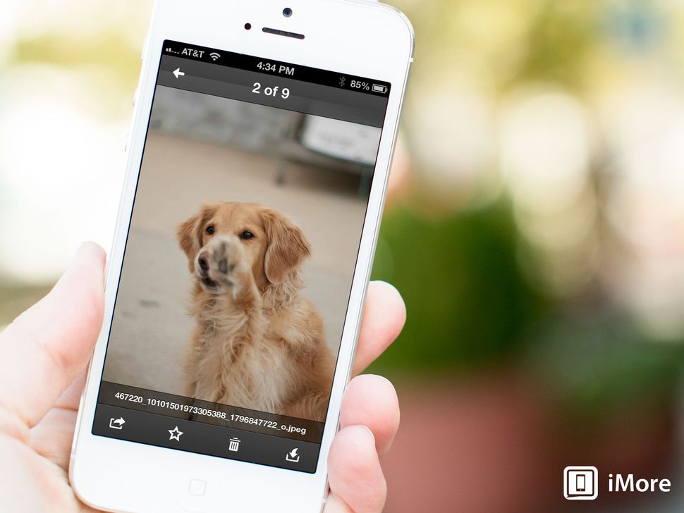 How To Share A File Or Folder With Dropbox For Ios Imore